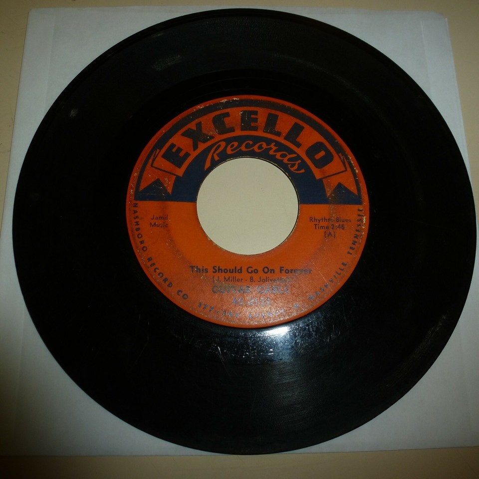 BLUES 45 RPM RECORD - GUITAR GABLE - EXCELLO 2153 | eBay