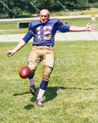 GN405 Al Dorow New York Titans AFL Football 8x10 11x14 16x20 Colorized ...