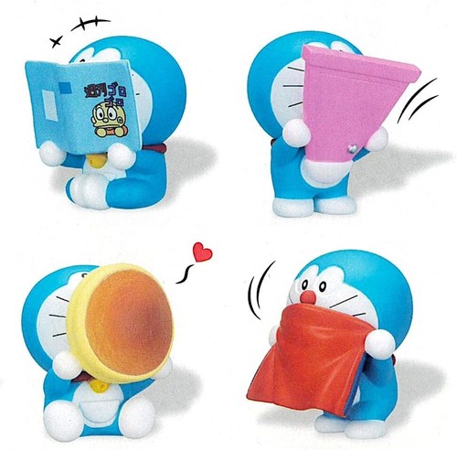 Doraemon Hide Seek Figure All 4 variety set Gashapon toys Takara Tomy ...