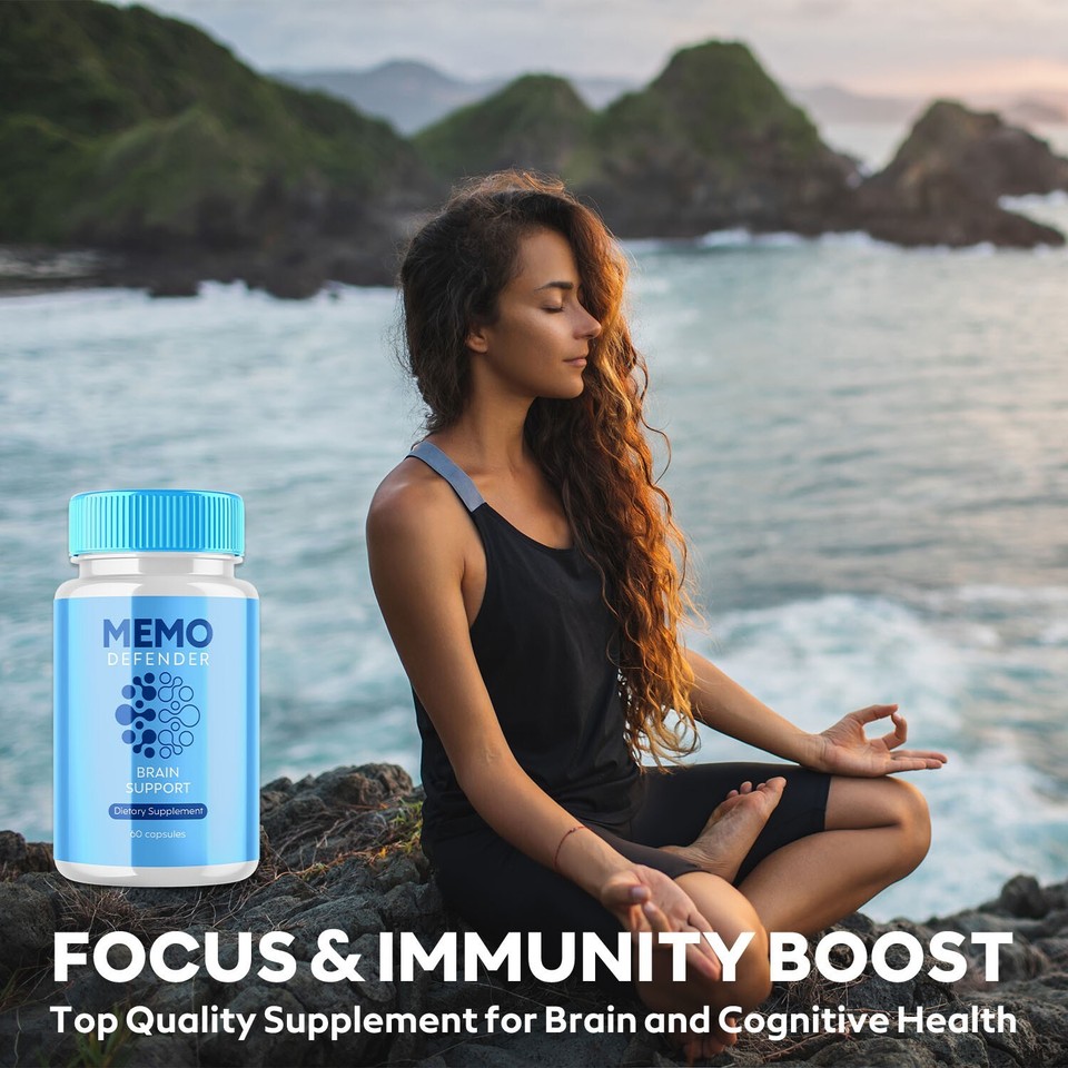 Memo Defender Brain Max Support Supplement Pills Advanced Formula 180 ...