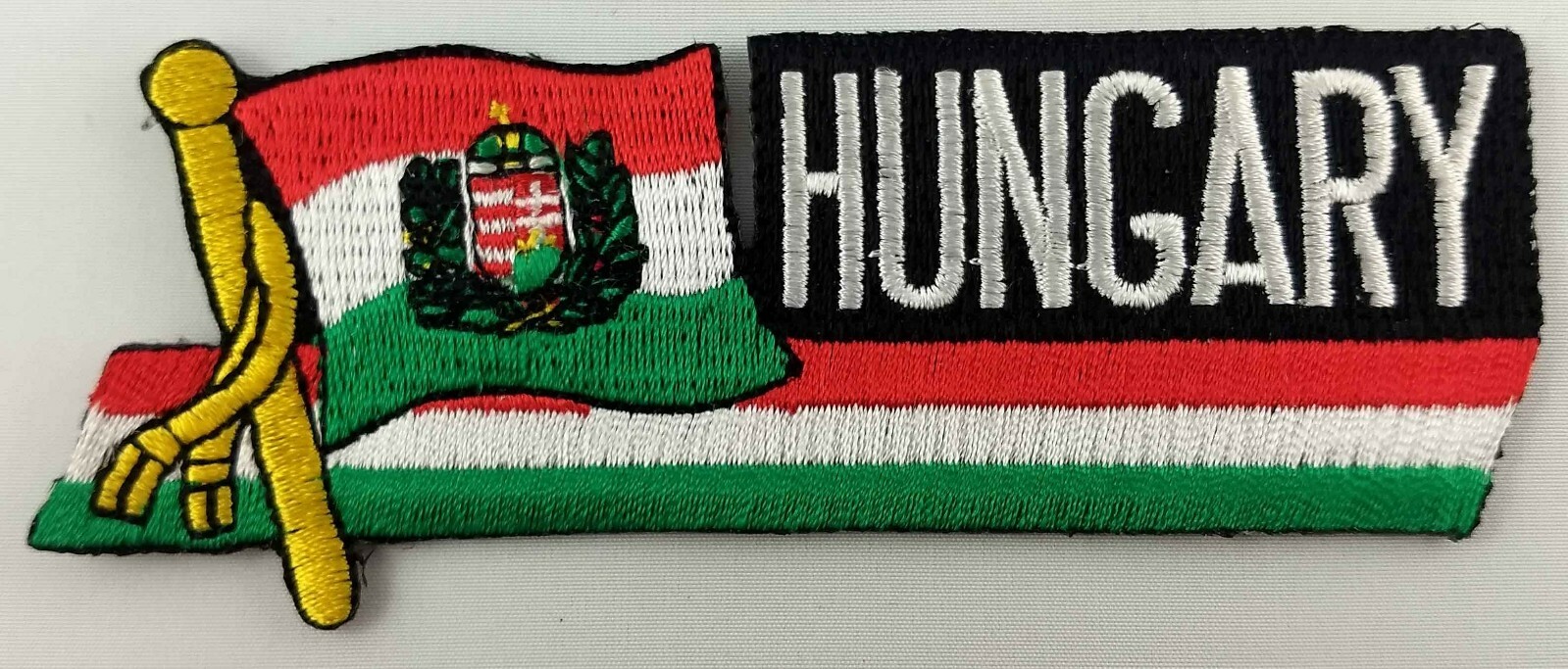Hungary Coat of Arms Flag Patch Embroidered Iron On Applique | eBay
