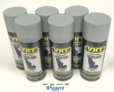 VHT SP953-6 PACK LIGHT GRAY Satin Vinyl Dye Carpet Dashboards Vinyl ...