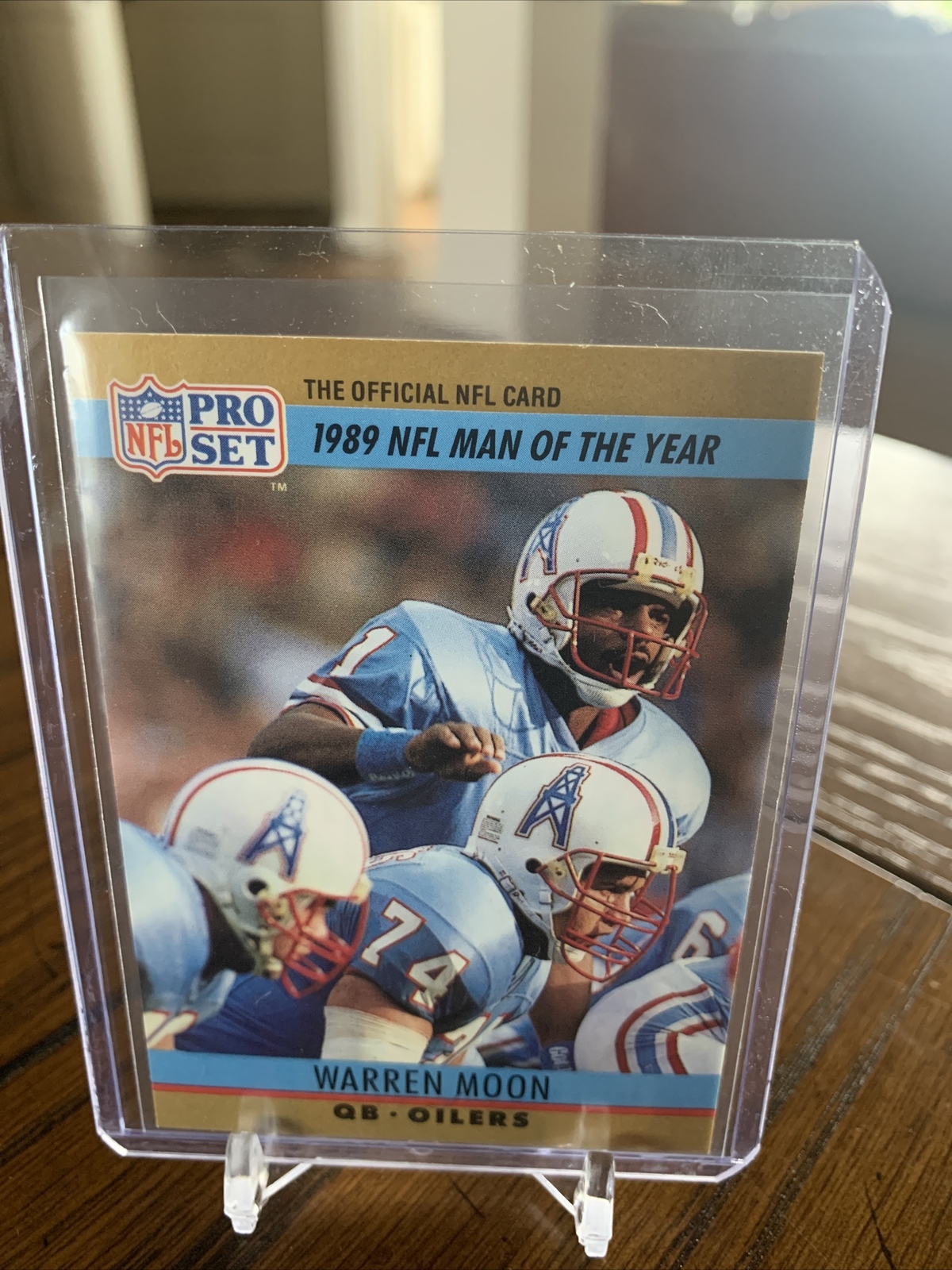 1990 Pro Set - Award Winner #4 Warren Moon Autograph | eBay