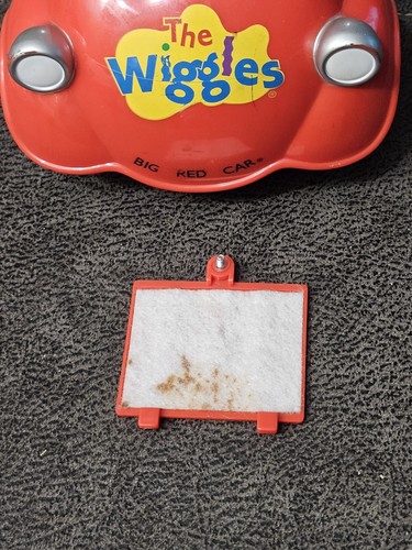 WIGGLES Big Red Car Moving Singing Musical Toy 8" Spin Master Battery ...