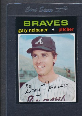 1971 Topps #668 Gary Neibauer Braves EX *4927 | eBay