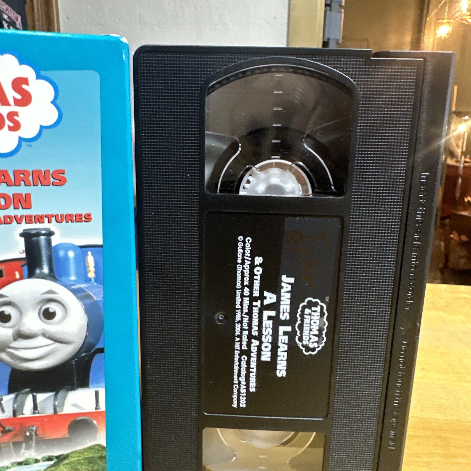 Thomas the Tank Engine - James Learns a Lesson Other Stories (VHS, 1992 ...