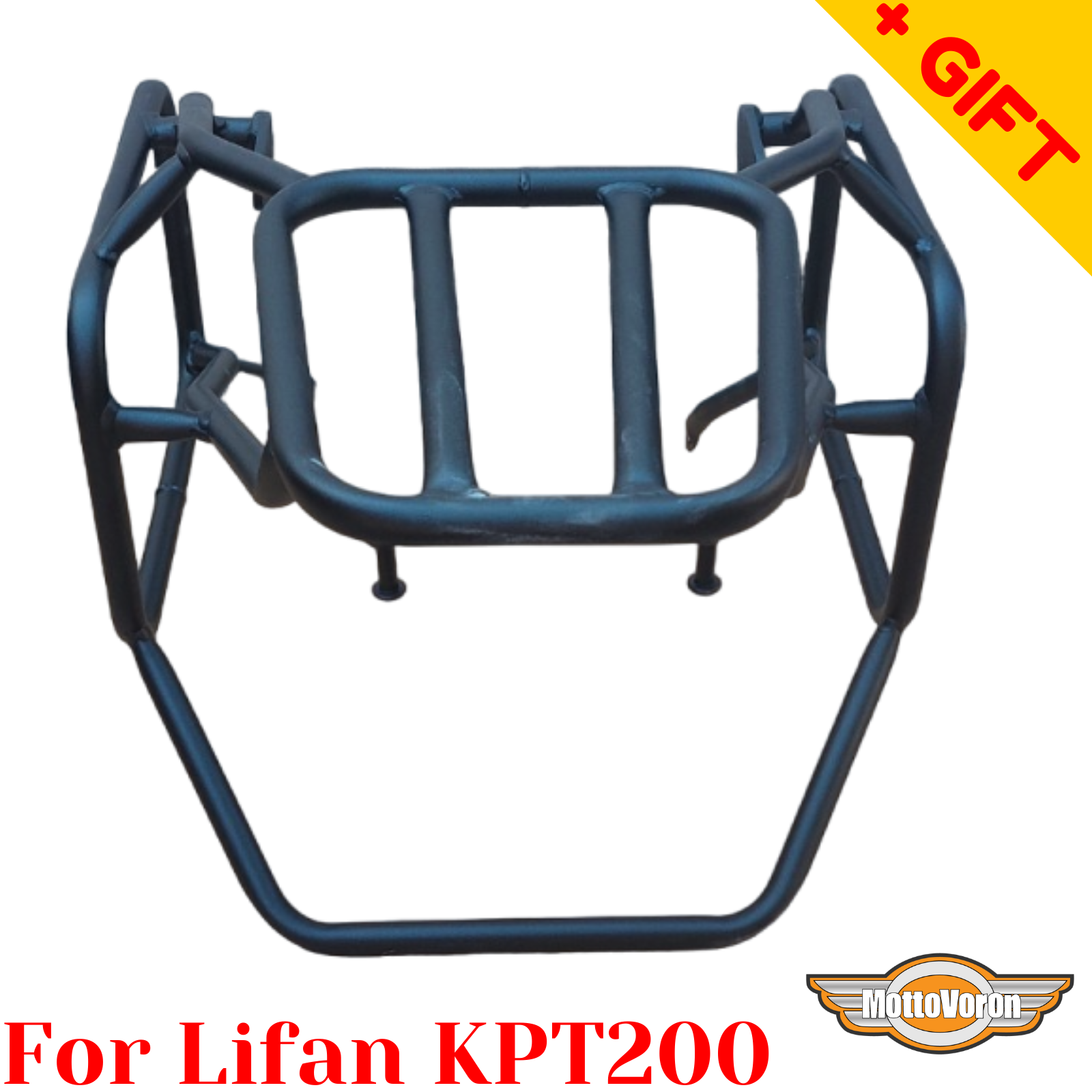 Lifan KPT 200 Multifunctional Luggage Rack System Side carriers for soft bags | Black | Right ...