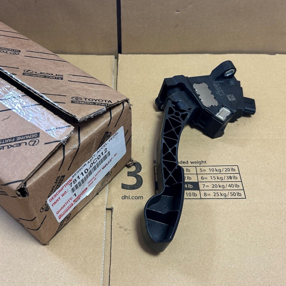 Toyota Genuine 78110-0C012 Accelerator Pedal Sensor | OE | Black | Easy ...