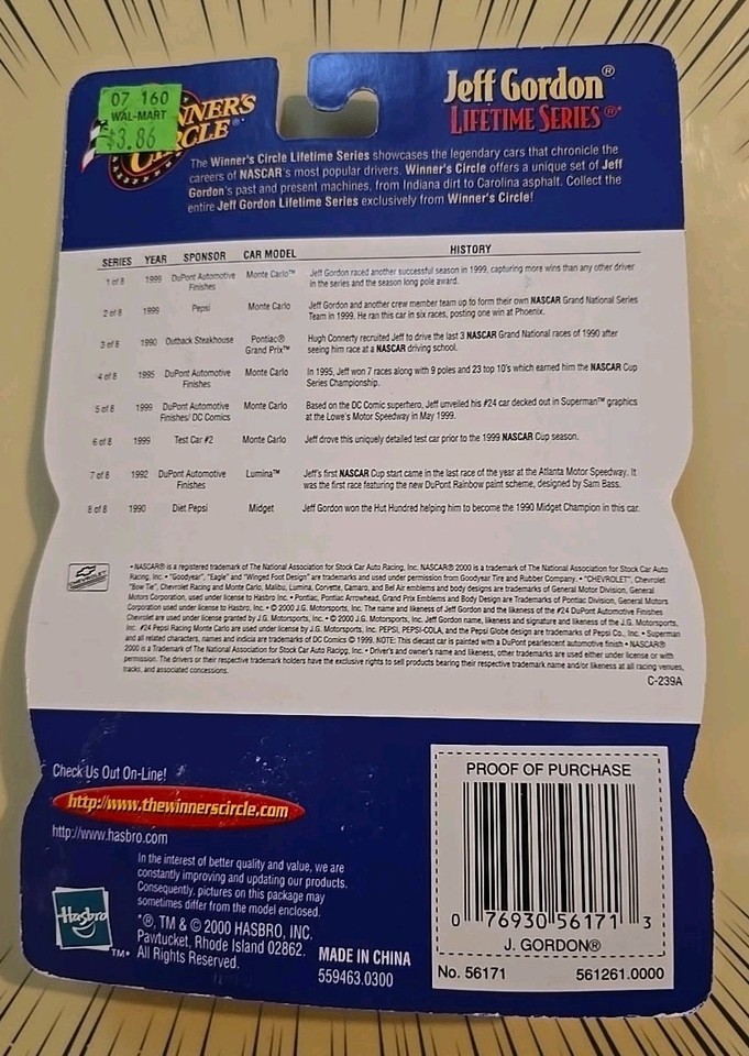 🔥Jeff Gordon #67 Winners Circle 1990 Outback Steakhouse 1:64 Pontiac Grand Prix | eBay