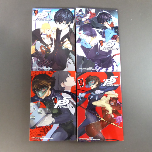Persona 5 Manga Volumes 2 3 4 5 Set 4 English Manga Books, Murasaki ...