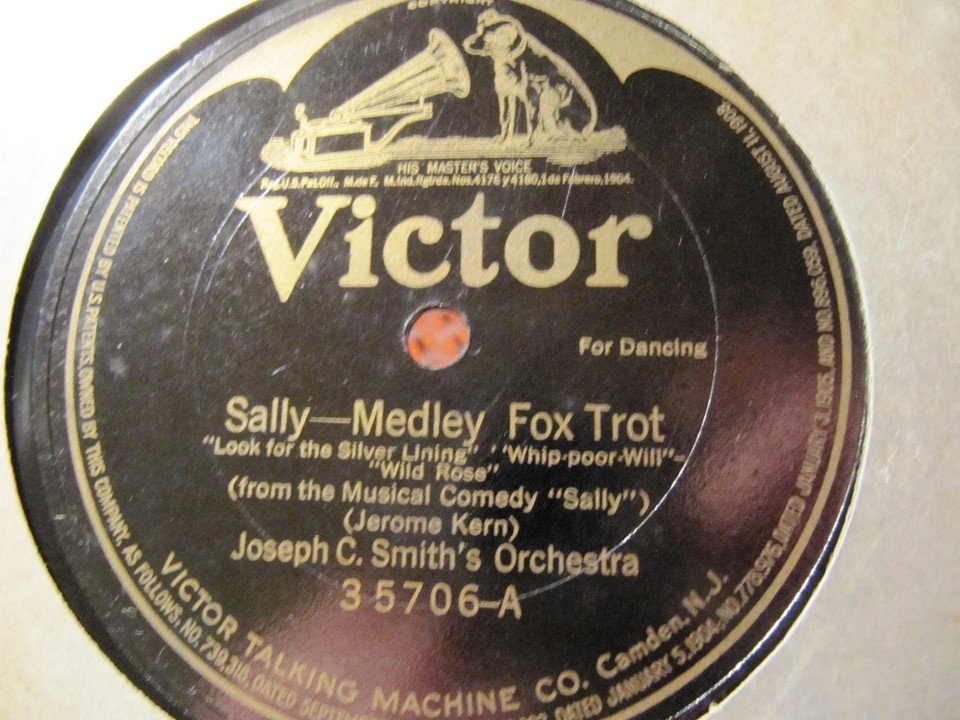 1920 Hugo Frey Piano JEROME KERN Musical SALLY LADY BILLY Joseph Smith ...