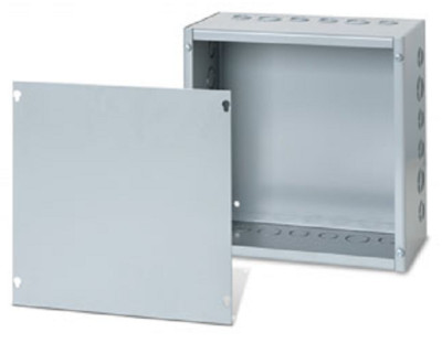 AUSTIN AB-666SBG Metallic Screwcover Junction Box 6x6x6 Enclosure-NEMA ...