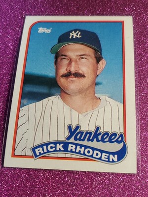 1989 Topps Rick Rhoden New York Yankees #18 Dodgers Pirates | eBay