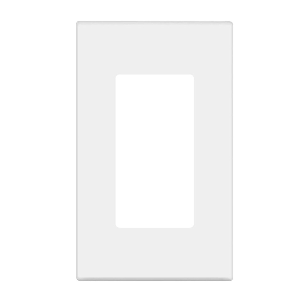 Unbreakable Screwless Wall Plate Decora Outlet Switch Cover 1-2 Gang ...