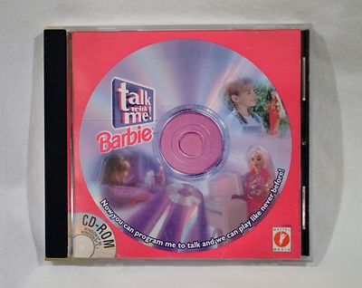 Talk with Me! Barbie CD-ROM PC Computer Software / Video Game | eBay