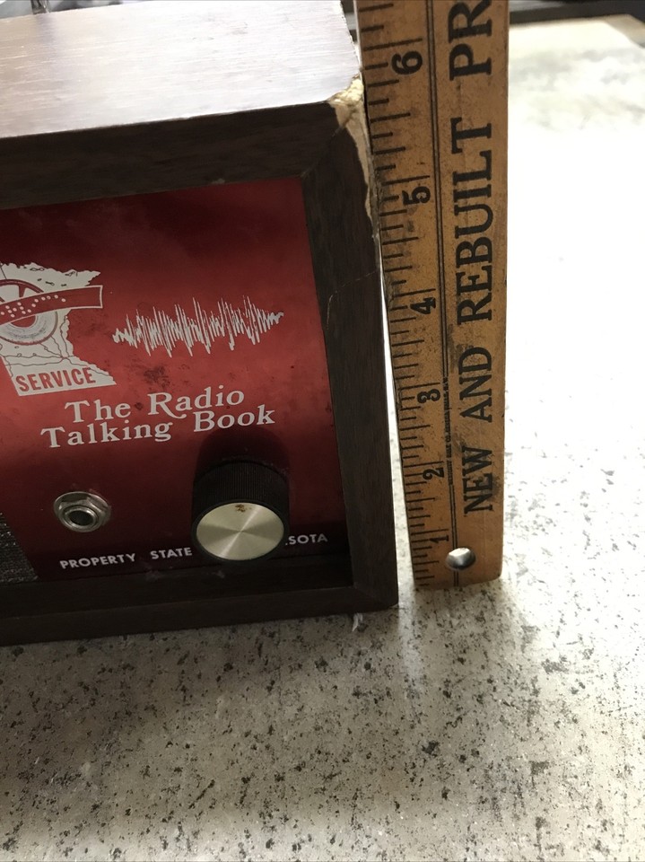 Vintage The Radio Talking Book Receiver - Services For The Blind - Fast ...