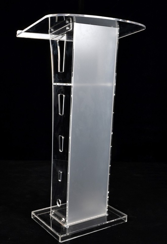 Plexiglass Conference Pulpit Acrylic Podium Clear Church Lectern Pulpit ...