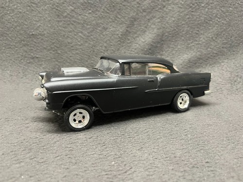Monogram '55 Chevy Bel Air Street Machine Model 1/24 Built Gasser Drag ...