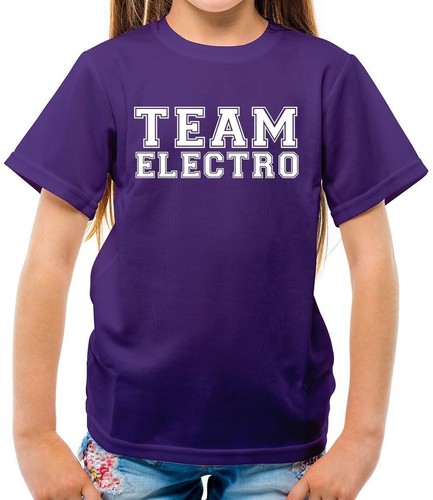 Team Electro - Kids T-Shirt - Gladiator TV Game Show Name Contender ...