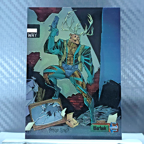 Warbuk 1995 Topps Cyber Force ALL-CHROMIUM VILLAINS #58 | eBay
