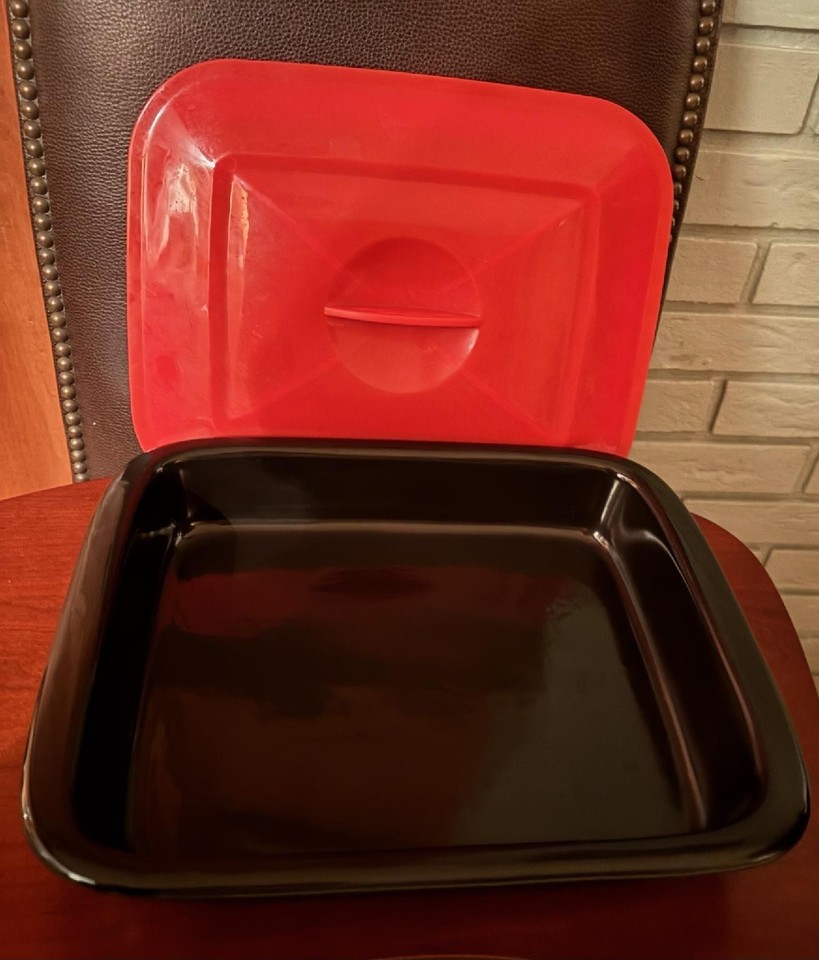 Rare Dr. Mercola Healthy Chef Ceramic Cookware Large 4 Quart Baking ...