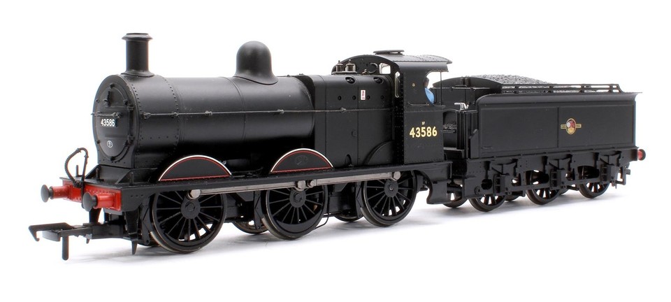 BACHMANN 'OO' GAUGE 31-625Z BR BLACK 0-6-0 CLASS 3F #43586 LOCO *TTS ...