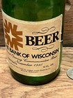 RARE 1980 Huber Brewing The Bank of Wisconsin Beer commemorative brew ...