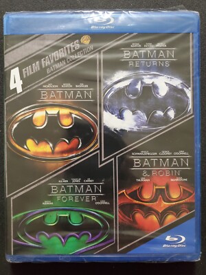 Batman 4 Film Favorites Blu-ray Batman Returns Batman Forever Batman ...