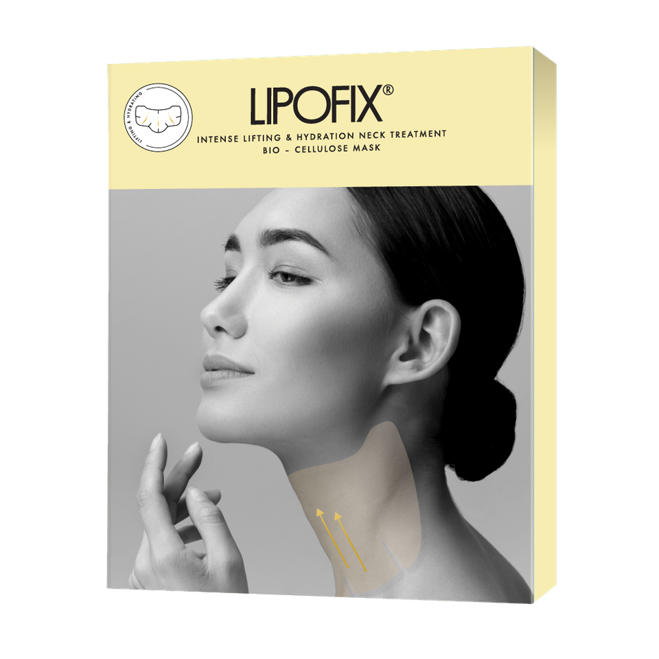 Neck Lifting Hydrating Firming Intense Treatment Bio Cellulose Mask ...