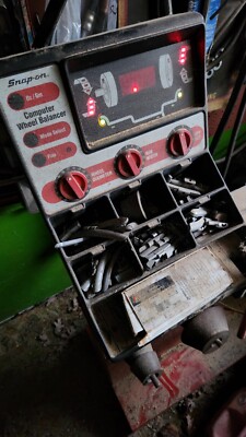 WB250 SNAP-ON BALANCER - WORKS GREAT - ALL ADAPTERS INCLUDED | eBay