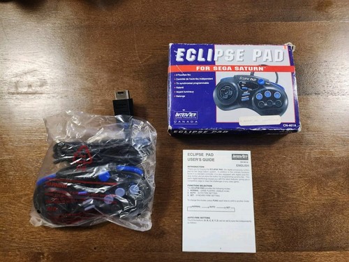 Sega Saturn Eclipse Pad Controller CN-461A Inter Act Video Game Product ...