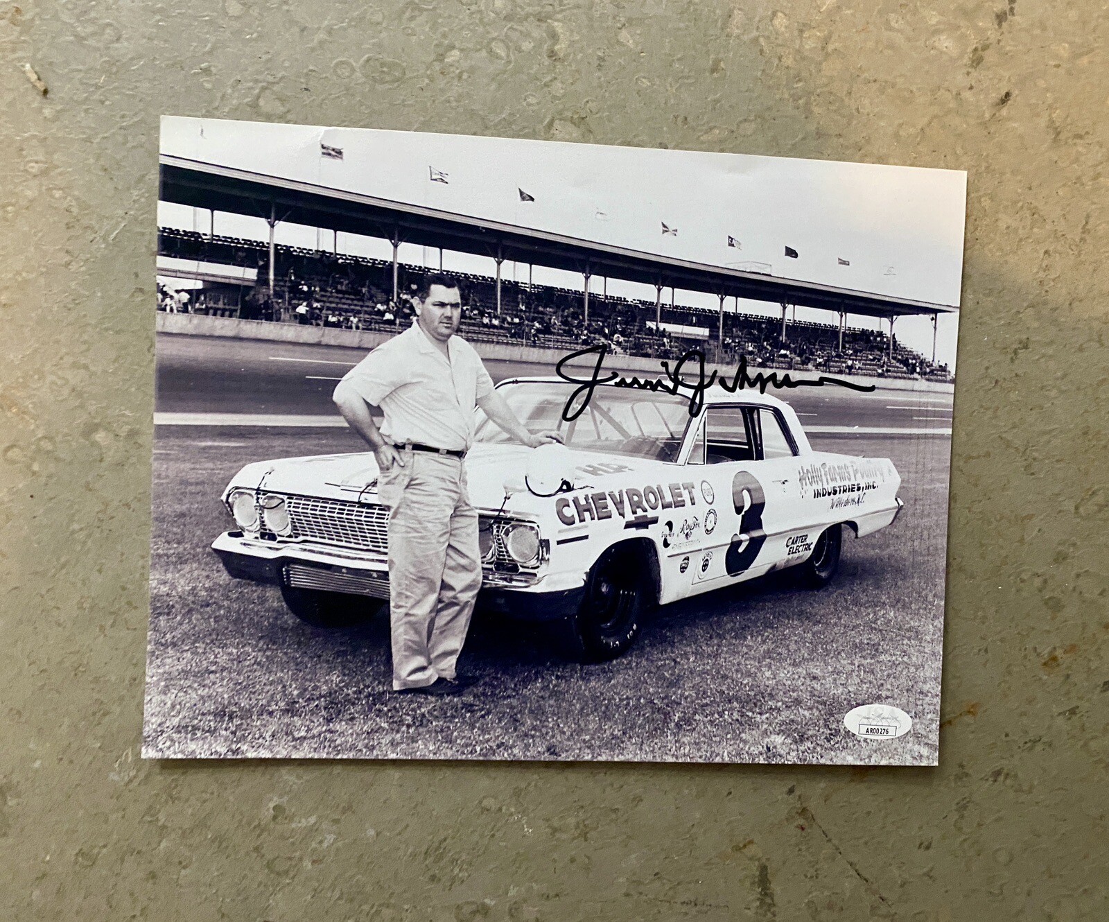 Junior Johnson Autograph Signed 9x12 Photo Moonshine Nascar HOF Legend ...