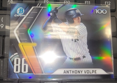 ANTHONY VOLPE 2022 BOWMAN CHROME Scouts ⚾Top 100 BTP-86 Yankees 🔥🔥 | eBay