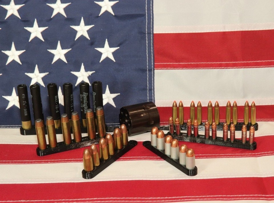 WheelStrips® Revolver Speed Strip Loader - 4-Pack - No Ammo Included ...