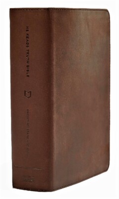 Holman CSB He Reads Truth Bible; 2019 Brown Genuine Leather; 8.5 Point ...