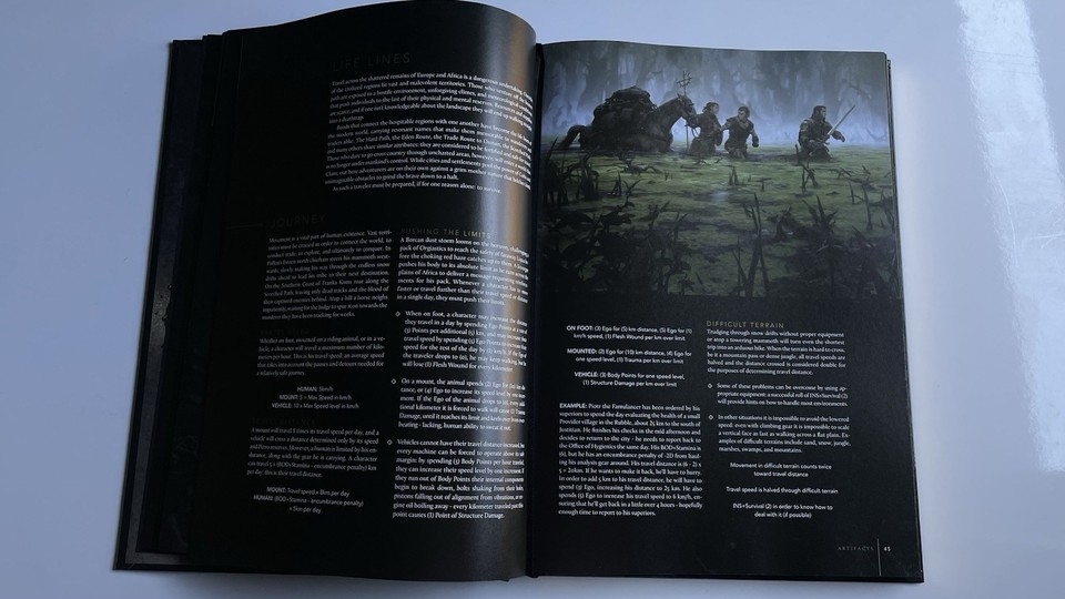 Degenesis: Artifacts Sourcebook RPG Rare OOP English Tabletop Roleplay ...
