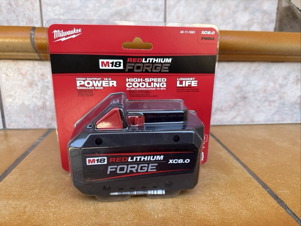 M18 18V Lithium-Ion REDLITHIUM FORGE XC 8.0 Ah Battery Pack | eBay