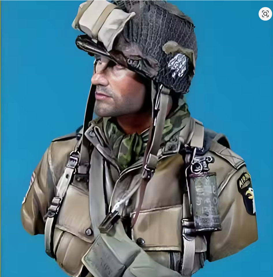 1/10 Resin Bust WW2 G.I. Soldier Yank Figure Model Kit Unpainted ...