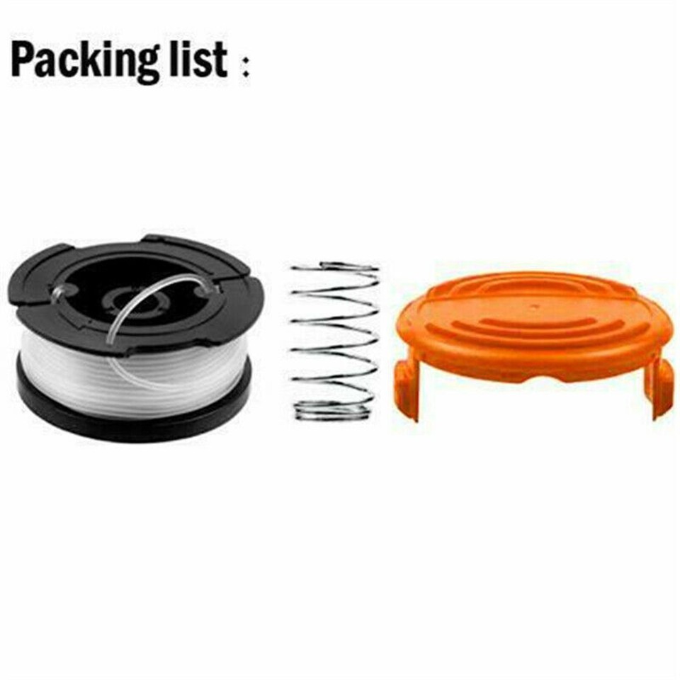 Strimmer Spool Line&Cap RC-100-P With Spring For Black&Decker GH912 ...