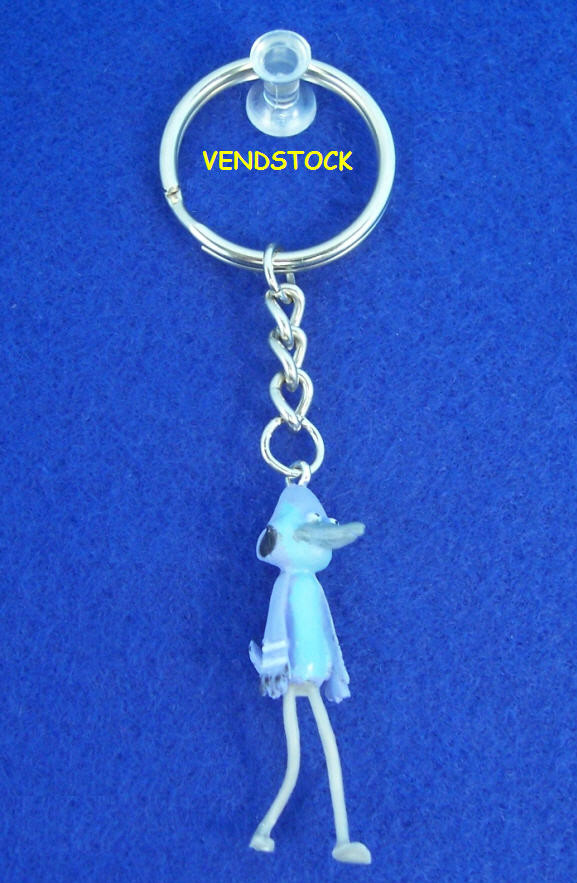 NEW REGULAR SHOW KEYCHAIN BACKPACK ZIPPER PULL BENSON MORT & RIGBY YOU ...