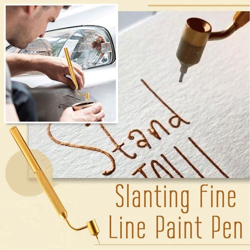 Durable Fine-Line Paint Fluid Writer Pen w/ Knurled For Precise Handle ...
