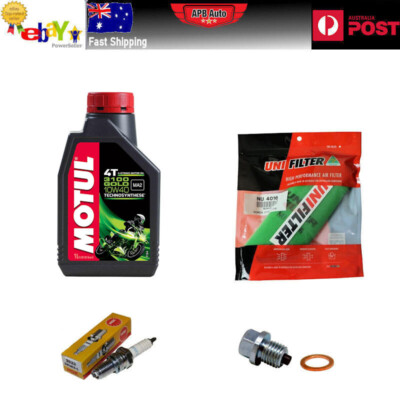 Honda CT110 Complete Service Pack- Oil / Air Filter / Spark Plug / Mag ...