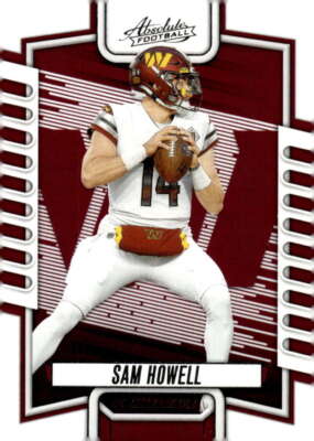 SAM HOWELL 2023 Panini Absolute Base #29 NFL Commanders ID:93958 | eBay