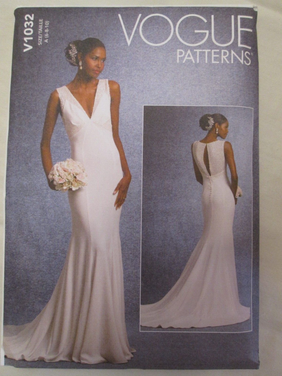 Simple Wedding Dress Pattern