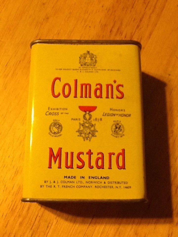 Vintage Colman's Bull's Head Mustard Made in England Net Wt. 2 oz ...