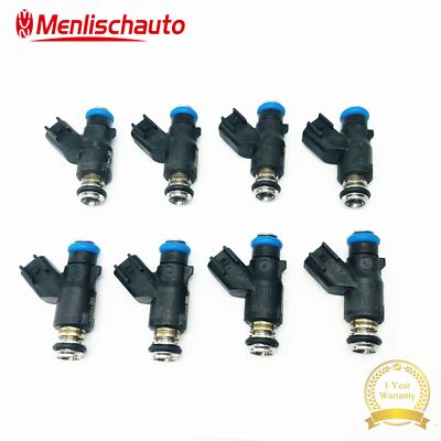 Fits for GMC 6.0L Silverado Sierra 10-13 6.6L Fuel Injector 12613412 ...