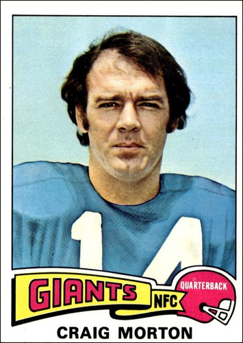1975 Topps #55 Craig Morton | eBay
