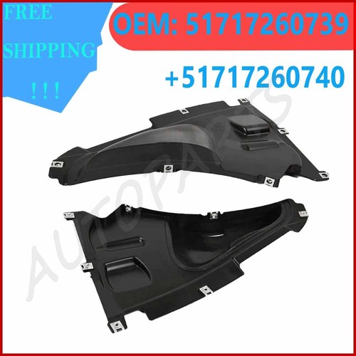51717260740 For 12-18 BMW 328i Front Splash Shield Inner Fender Liner ...