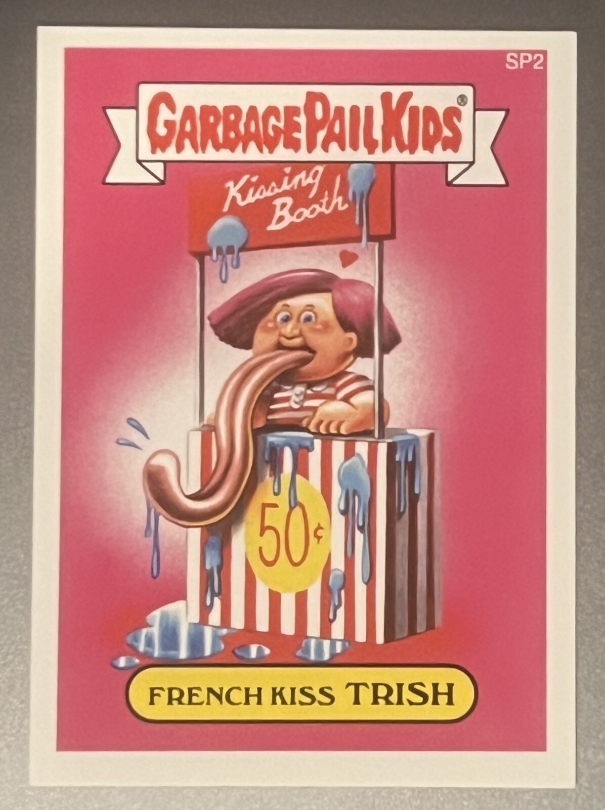 Garbage Pail Kids Border #SP2 French Kiss Trish Promo IDW GPK 2015 | eBay