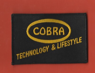 COBRA TECHNOLOGY & LIFESTYLE PATCH | eBay